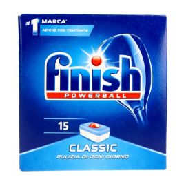 FINISH POWER TABS CLASSIC LAVASTOVIGLIE 15 PEZZI