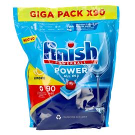 FINISH POWER TABS LAVASTOVIGLIE 90PZ LIMONE GIGA PACK