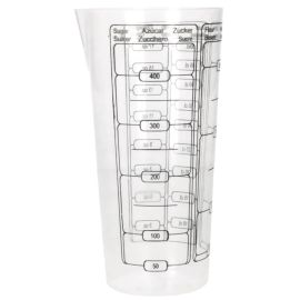 PLASTIC FORTE BICCHIERE GRADUATO 500ML