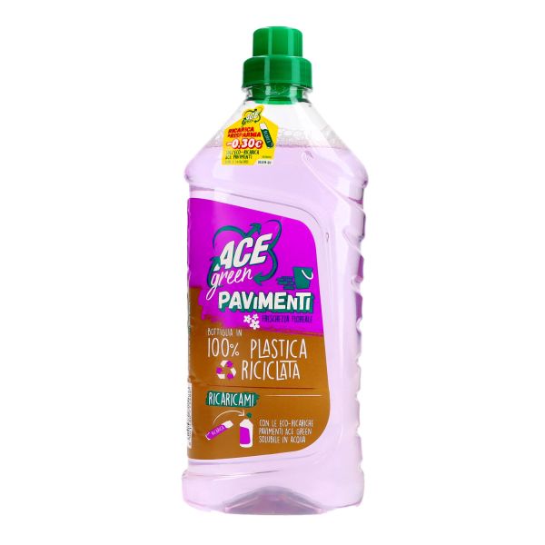 ACE DETERSIVO PAVIMENTI GREEN 1.2LT