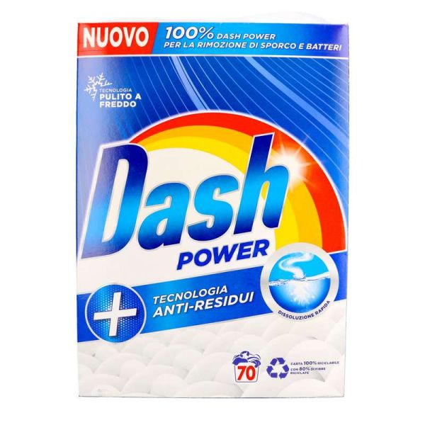 DASH FUSTONE DETERSIVO PER BUCATO 70 MISURINI