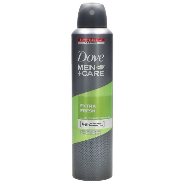 DOVE DEODORANTE SPRAY MEN CRARE EXTRA FRESH 250ML