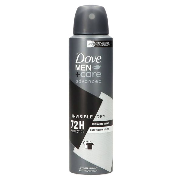 DOVE NEW DEODORANTE SPRAY ADV INVISIBLE DRY 150ML