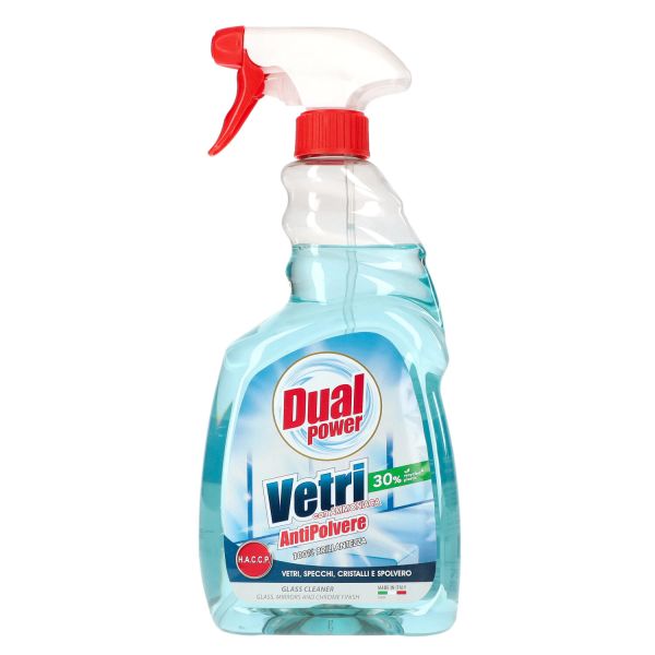 DUAL POWER DETERGENTE VETRI SPRAY 750ML