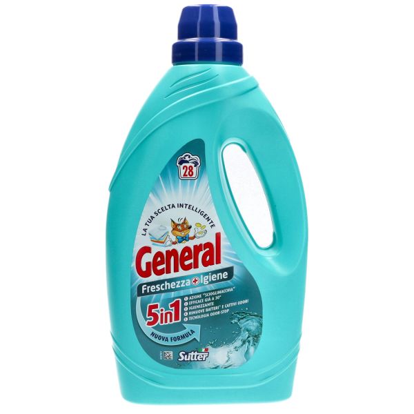GENERAL DETERSIVO FRESCHEZZA E IGIENE 28 LAVAGGI