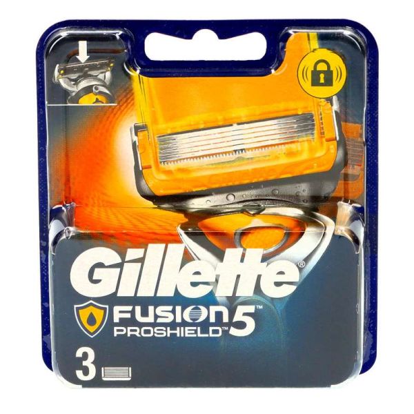GILLETTE RICARICA LAME FUSION PROSHIELD YELLOW