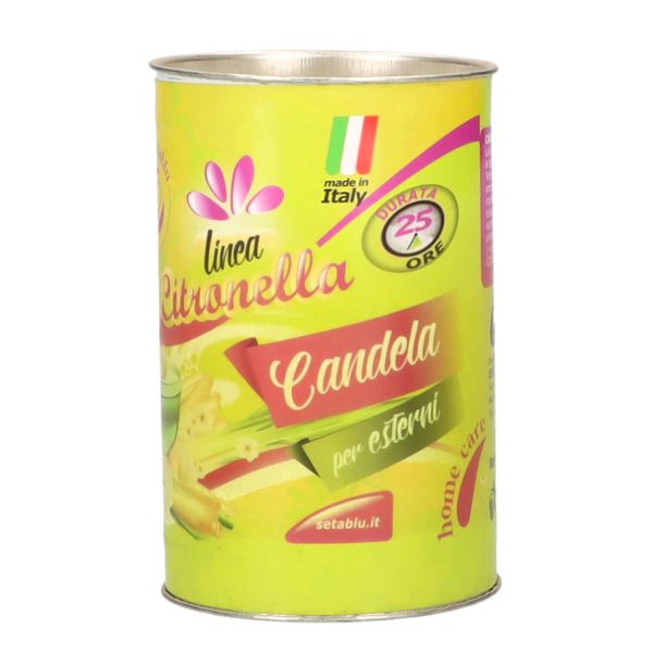 SETABLU CANDELA CITRONELLA CILINDRICA