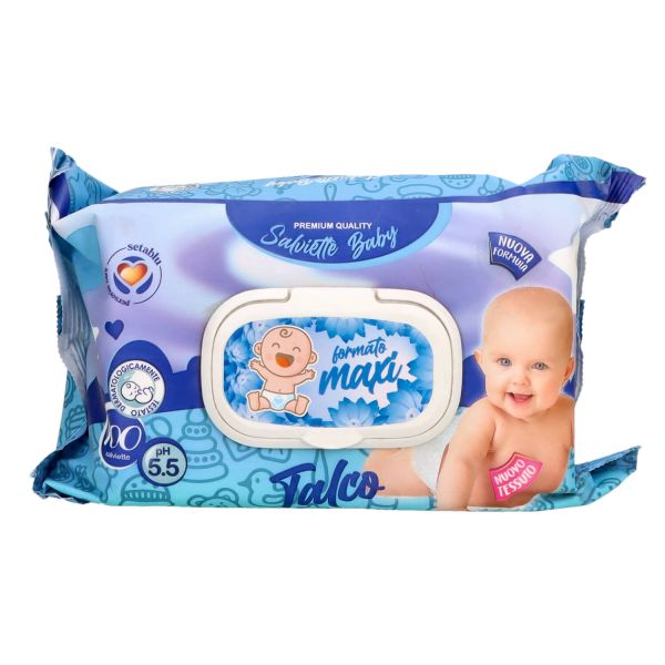 SETABLU SALVIETTE BABY MAXI TALCO 100PZ