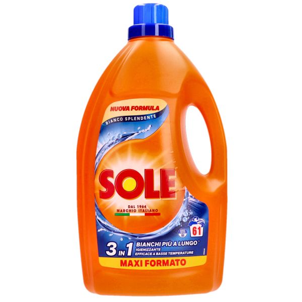 SOLE DETERSIVO LAVATRICE BIANCO SPLENDETE 61 LAVAGGI