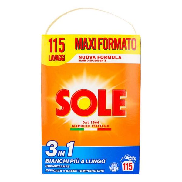 Sole Fustone Detersivo Polvere 115 Lavaggi | Franzy's